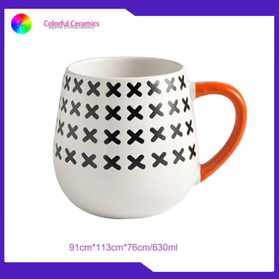 Irish Silkscreen Coffee Mugs Environmental Friendly For Gift And Advertising