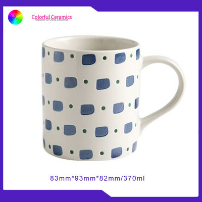 Vogue Silkscreen Coffee Mugs Colorful Custom Printed Ceramic Mugs