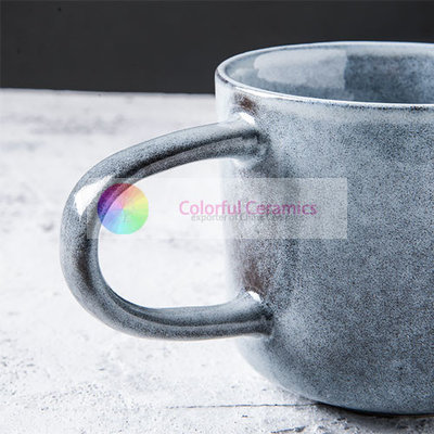 Simple Drinking Stoneware Dinnerware Sets Japanese Style For Breakfast Milk
