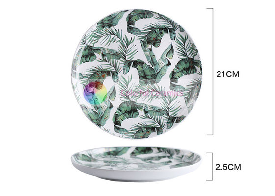 Fresh Botany Colorful Ceramic Cup And Saucer Porcelain Tea Cup And Saucer Coffee Cup Set