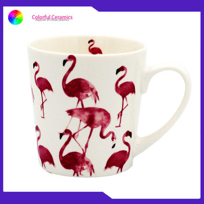 Japanese Style Promotional Ceramic Coffee Mugs Food Contact Safe Grade