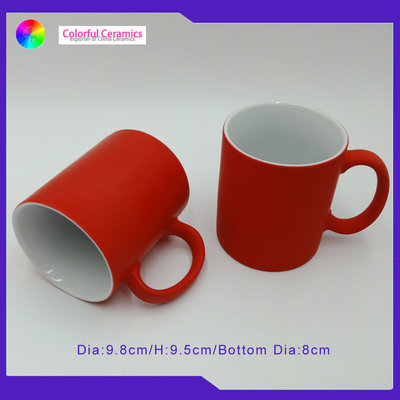 Milk Glazed Ceramic Coffee Mugs Colorful Food Grade Hand Glazed Mugs