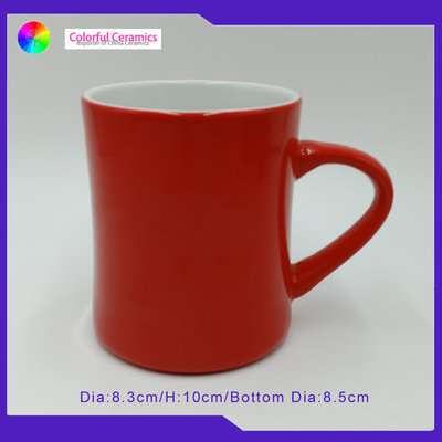 Food Contact Safe Ceramic Glazed Mugs Custom Printed Ceramic Coffee Mugs