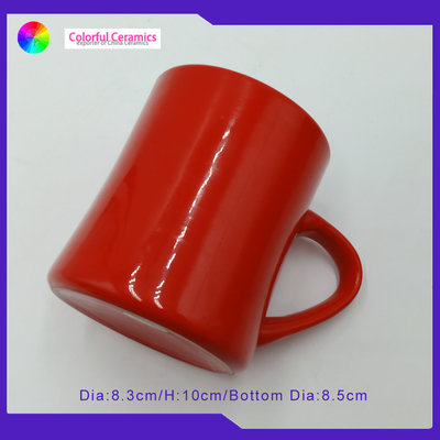 Food Contact Safe Ceramic Glazed Mugs Custom Printed Ceramic Coffee Mugs