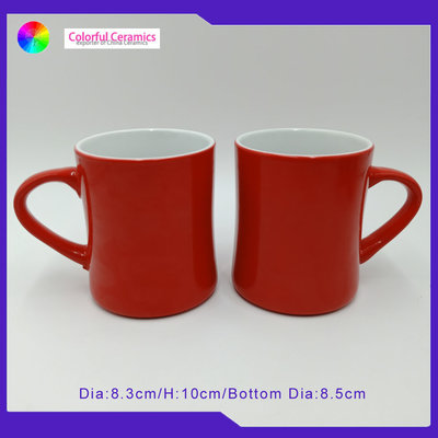 Food Contact Safe Ceramic Glazed Mugs Custom Printed Ceramic Coffee Mugs