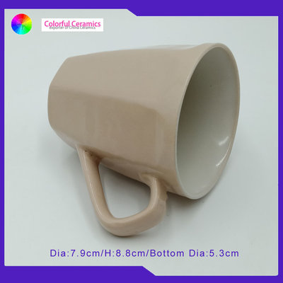 Elegant Stoneware Custom Embossed Mugs Eco - Friendly Unique Design