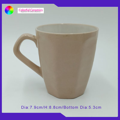 Elegant Stoneware Custom Embossed Mugs Eco - Friendly Unique Design