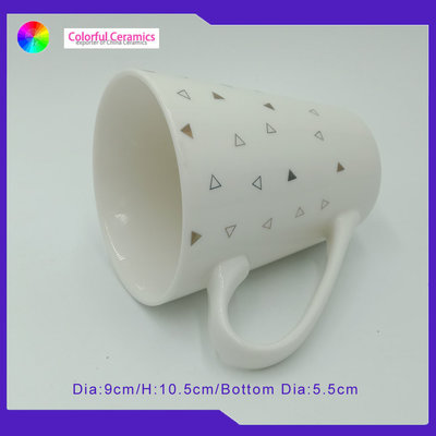 Tea White Promotional Coffee Cups V Shape For Restaurant Home And Party