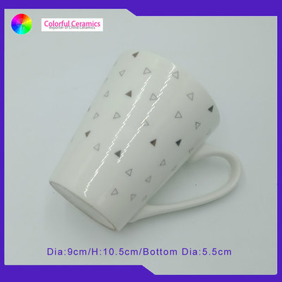 Tea White Promotional Coffee Cups V Shape For Restaurant Home And Party