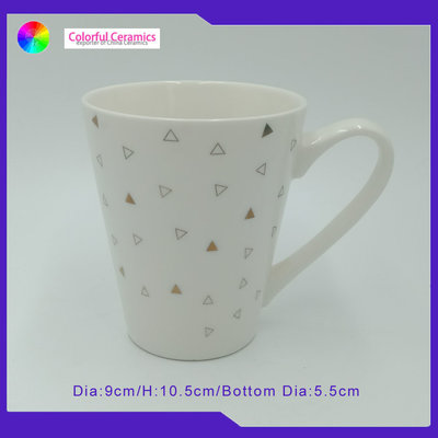 Tea White Promotional Coffee Cups V Shape For Restaurant Home And Party