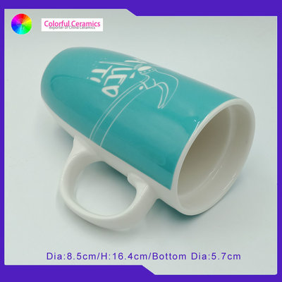 Oversized Personalized Ceramic Coffee Mugs Portable With Decals