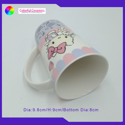 Customized Tall Decal Coffee Mug Large Capacity Food Contact Safe Design