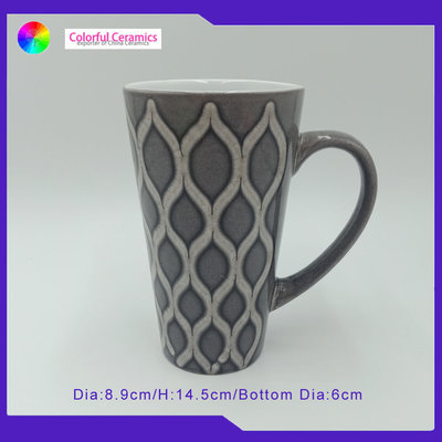 P Vintage Stoneware Coffee Mugs Hand Painting Personal Or Commercial Grade