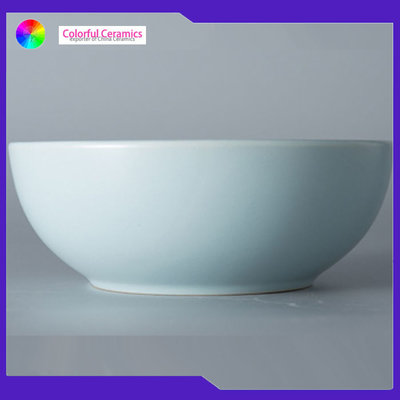Simple Life Blue Stoneware Mugs Food Contact Safe Stoneware Dinnerware Sets