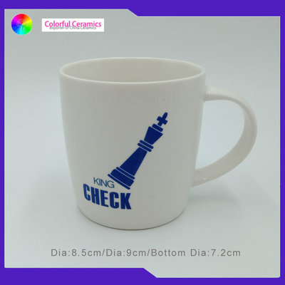 Concise Custom Ceramic Coffee Mugs Personalized Ceramic Cups With Decal