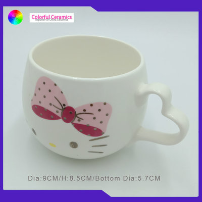 Eco - Friendly Hand Painted Ceramic Mugs Food Grade Stoneware Pottery Mugs