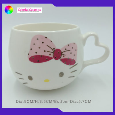 Eco - Friendly Hand Painted Ceramic Mugs Food Grade Stoneware Pottery Mugs