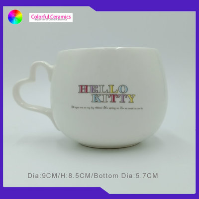 Eco - Friendly Hand Painted Ceramic Mugs Food Grade Stoneware Pottery Mugs