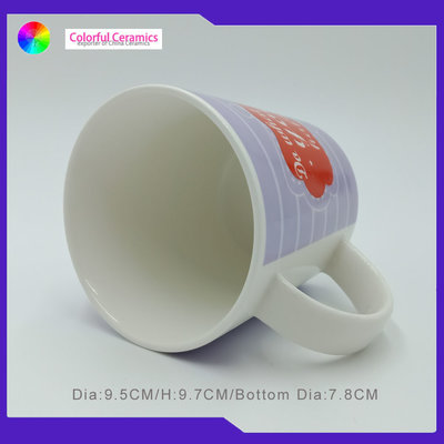 Milk Water Coffee Mug Decals Porcelain Food Grade For Catering Use