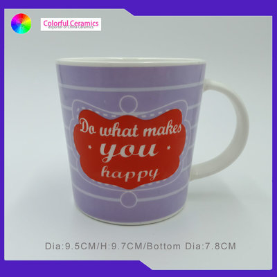 Milk Water Coffee Mug Decals Porcelain Food Grade For Catering Use