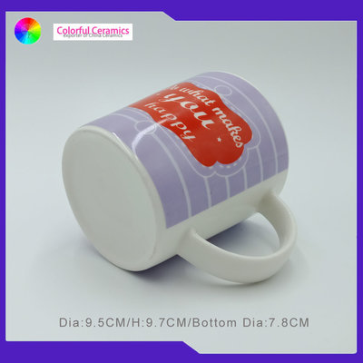 Milk Water Coffee Mug Decals Porcelain Food Grade For Catering Use