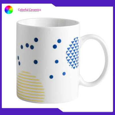 Creative geometric decal mug new bone china mug set 350ml custom coffee mugs