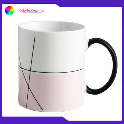 Nordic creative decal cup ceramic coffee cup 350ml tea tableware