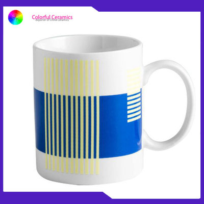 350ml Simple line ceramic coffee mug new bone China mug breakfast milk cup