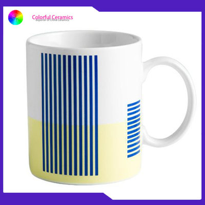 350ml Simple line ceramic coffee mug new bone China mug breakfast milk cup