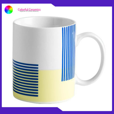 350ml Simple line ceramic coffee mug new bone China mug breakfast milk cup