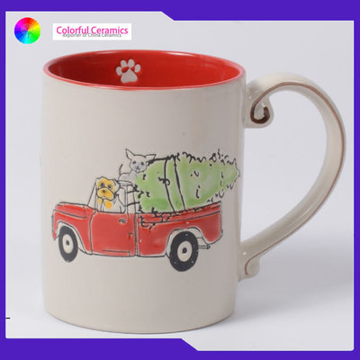 Christmas sales coffee mugs personalized ceramic 500ml mugs Can be customized