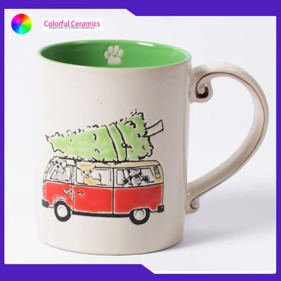 Christmas sales coffee mugs personalized ceramic 500ml mugs Can be customized