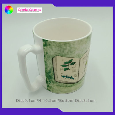 Large Portable Personalized Stoneware Mugs Ceramic Coffee Mugs With Logo