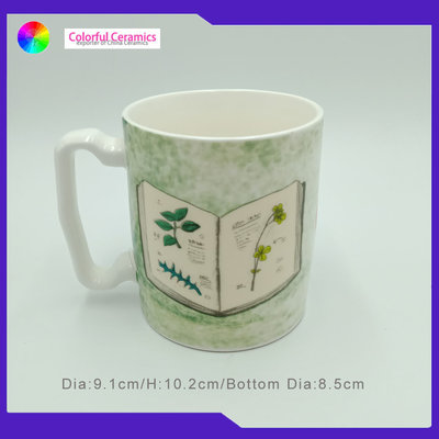 Large Portable Personalized Stoneware Mugs Ceramic Coffee Mugs With Logo