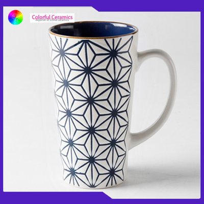 Cappuccino Handmade Stoneware Mugs 8.5cm*15cm Ceramic Stoneware Mugs
