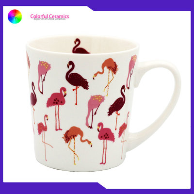 420ml flamingo ceramic cup coffee mugs set new bone china mug with gold decal