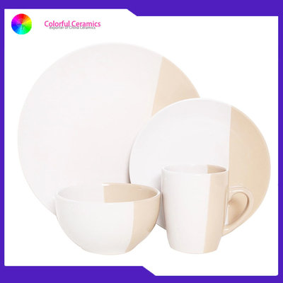 Thanksgiving Ceramic Dinnerware Sets Coffee Cup Glazed Dessert Plate Soup Mugs