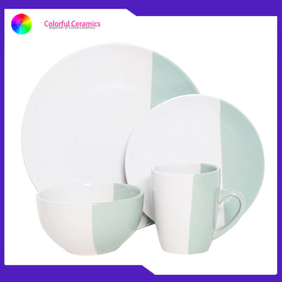 Thanksgiving Ceramic Dinnerware Sets Coffee Cup Glazed Dessert Plate Soup Mugs
