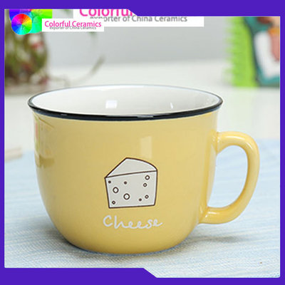 Tea Cups Printed Promotional Gifts Mugs Microwave Safe Low Water Absorption