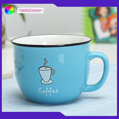 Tea Cups Printed Promotional Gifts Mugs Microwave Safe Low Water Absorption
