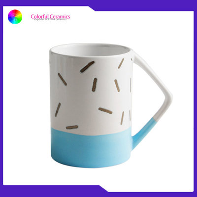 Large 400ml New Bone China Mug Personalized Coffee Cups Customized Ceramic Material