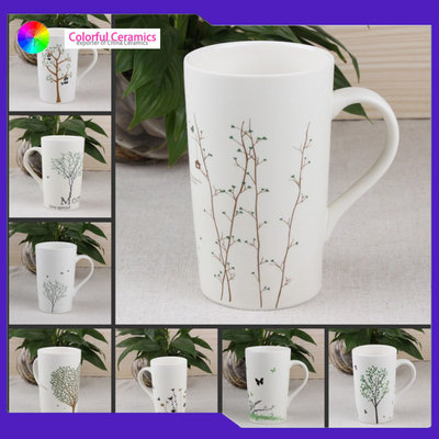 Ceramic Gifts Custom Printed Ceramic Coffee Mugs Matte Glaze Funny Cups Durable