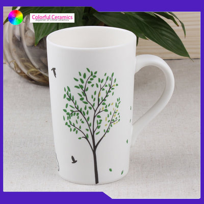 Ceramic Gifts Custom Printed Ceramic Coffee Mugs Matte Glaze Funny Cups Durable