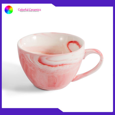 Marble Glaze Glazed Ceramic Coffee Mugs 140ml Small Volume Taobleware Cup Sets