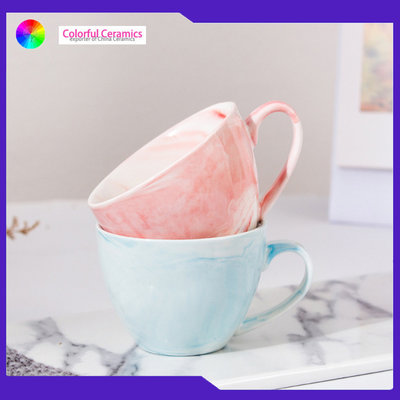Marble Glaze Glazed Ceramic Coffee Mugs 140ml Small Volume Taobleware Cup Sets