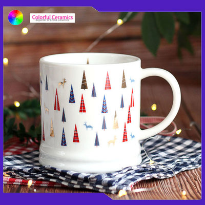 Christmas Gift Ceramic Coffee Mugs Embossed Tableware Sets Personalised Lead Free