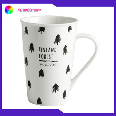 Personalized Travel Bone China Coffee Cups Ceramic Tableware Mug Set Durable