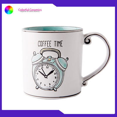 Continental Cuisine Tableware Custom Coffee Travel Mugs 600ml Long Lifespan