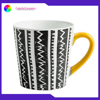 Durable V Dinnersets Handmade Stoneware Mugs 430ml Capacity Low Water Absorption