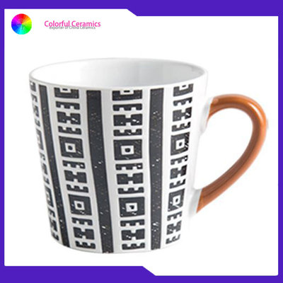 Durable V Dinnersets Handmade Stoneware Mugs 430ml Capacity Low Water Absorption